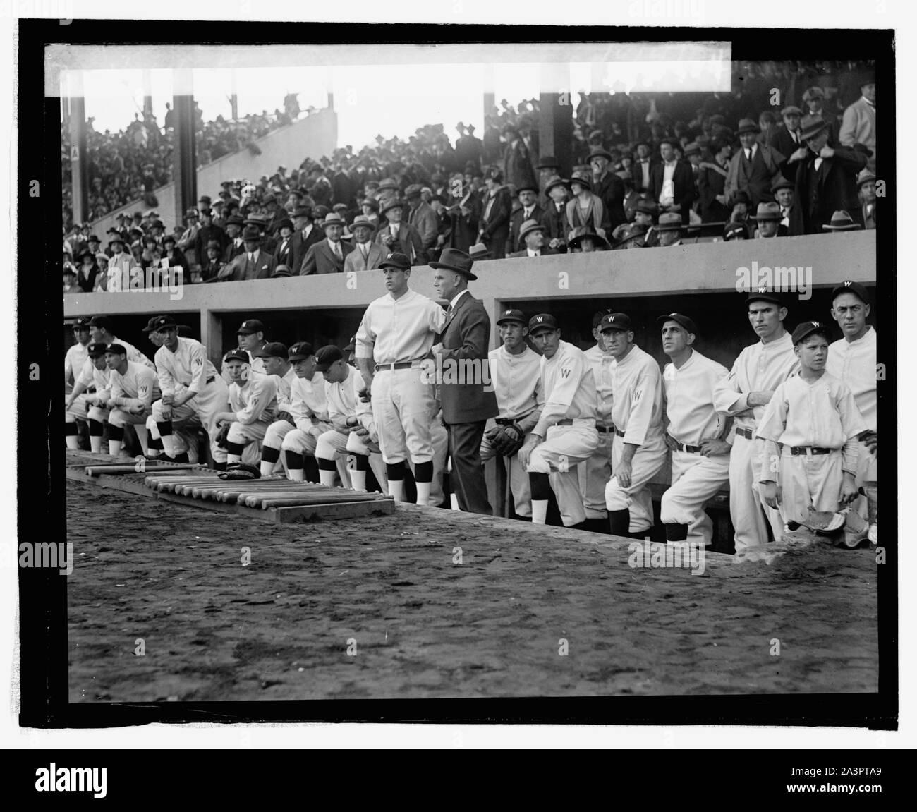 Stanley Harris & Clark Griffith, 10/4/24 Stock Photo - Alamy