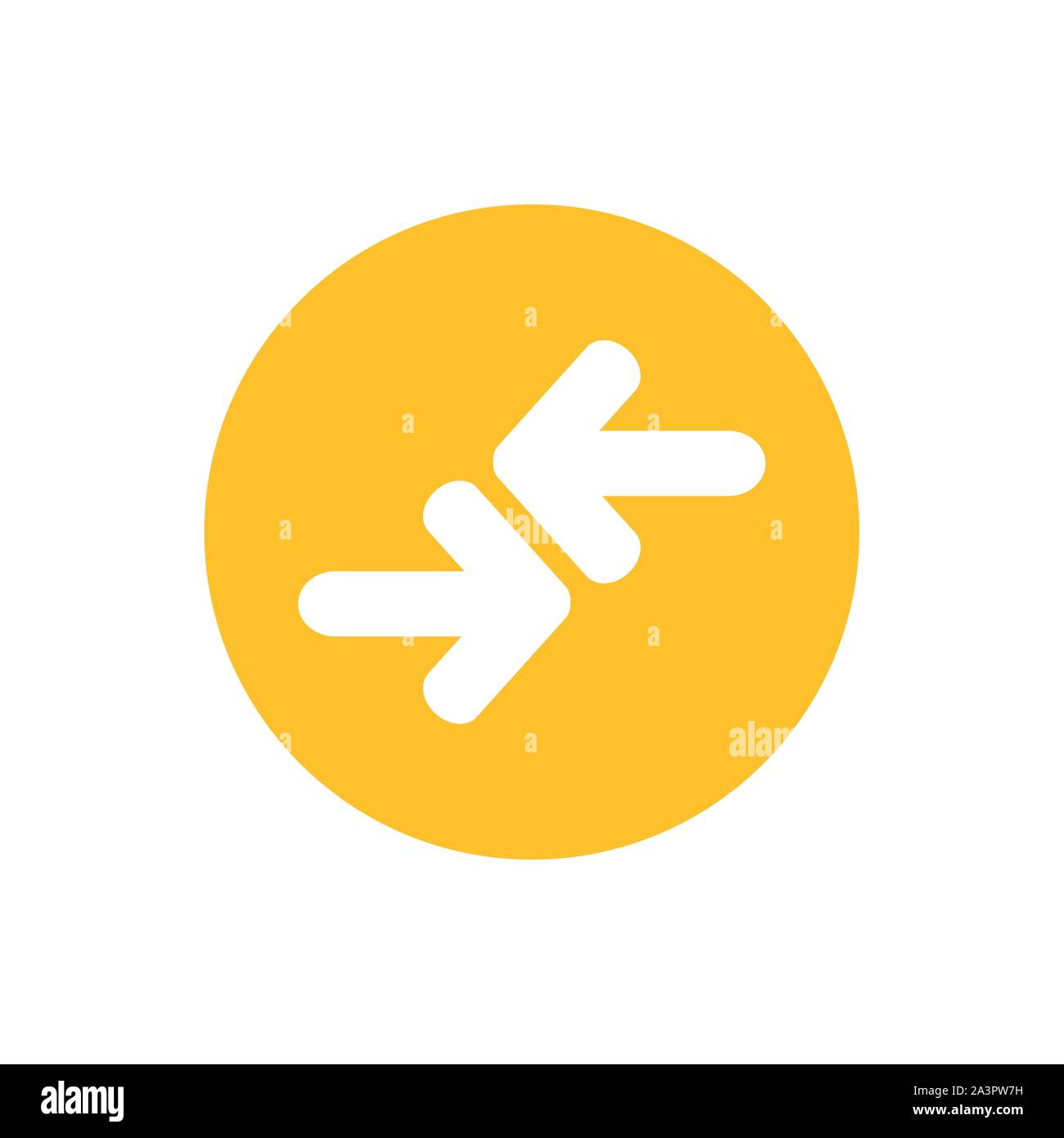 Exchange arrows in circle Cut Out Stock Images & Pictures - Alamy