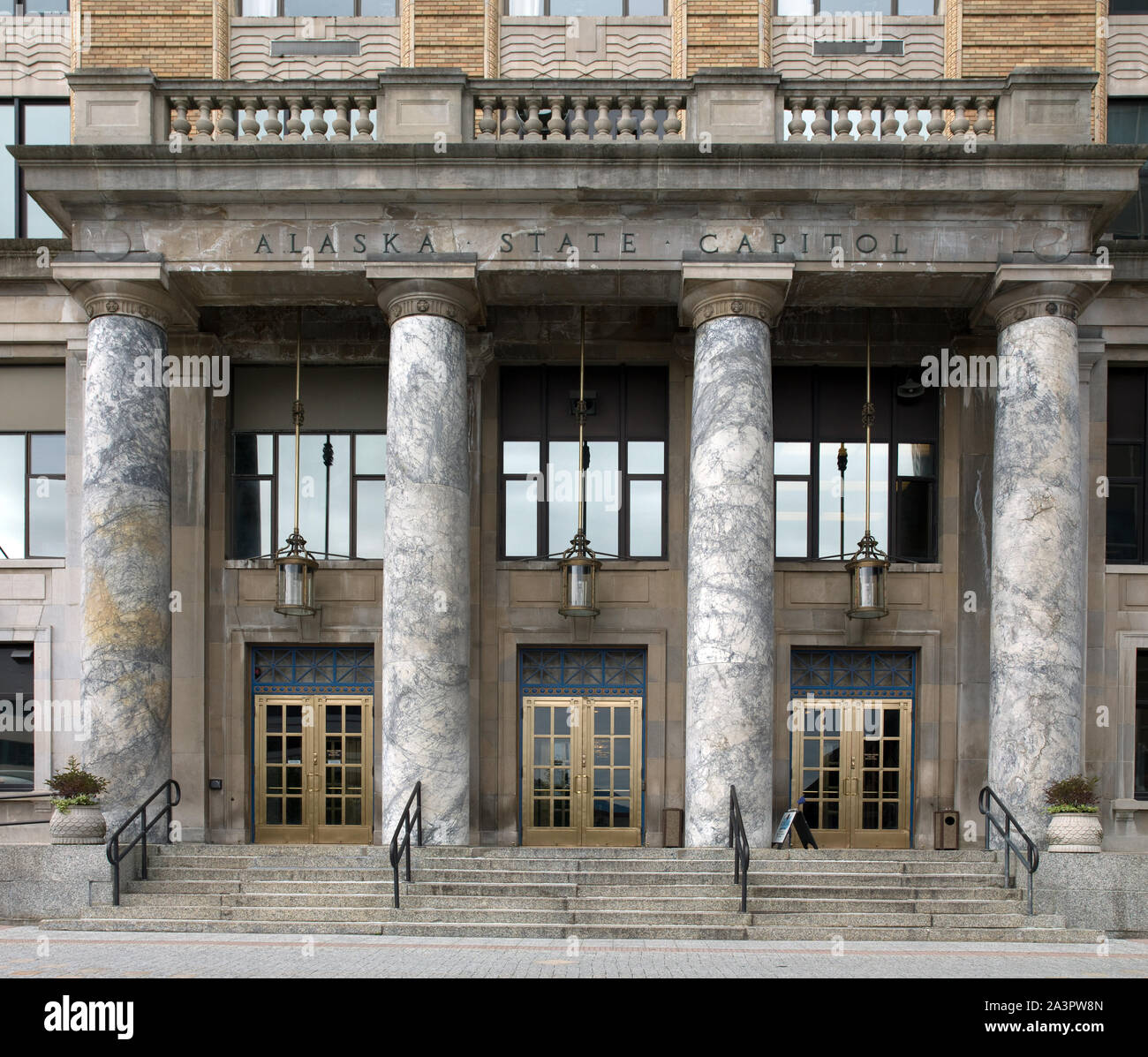 Alaska Juneau State Capitol Building High Resolution Stock Photography ...