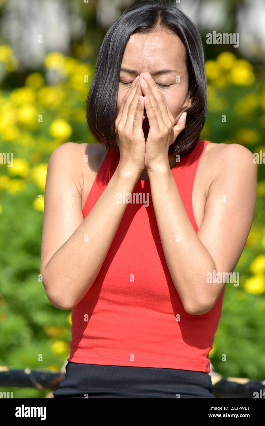 Disappointment woman hi-res stock photography and images - Alamy