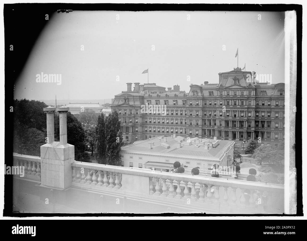 State, War & Navy [Building] from White House [...] Stock Photo - Alamy