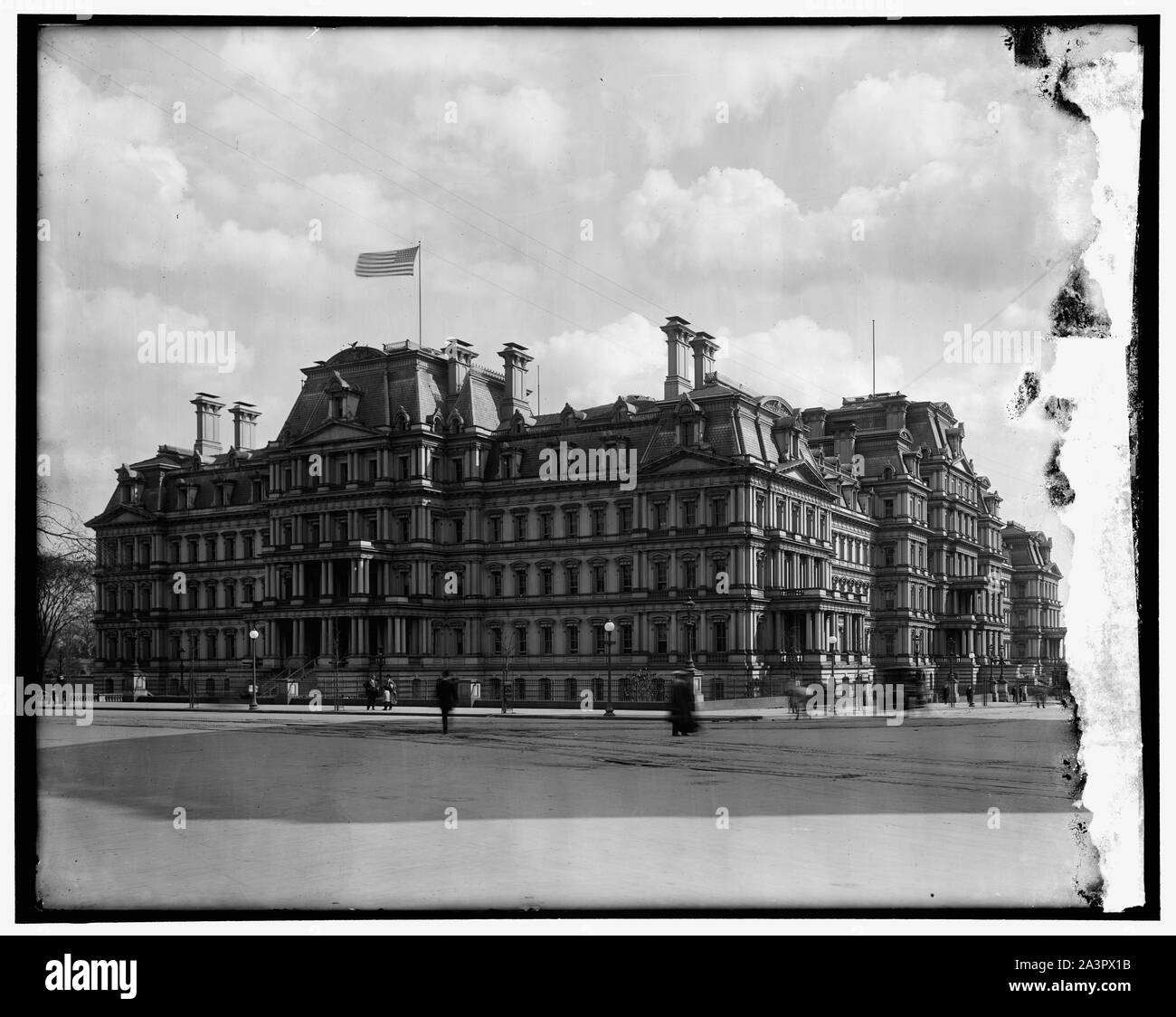 State, War & Navy building Stock Photo - Alamy