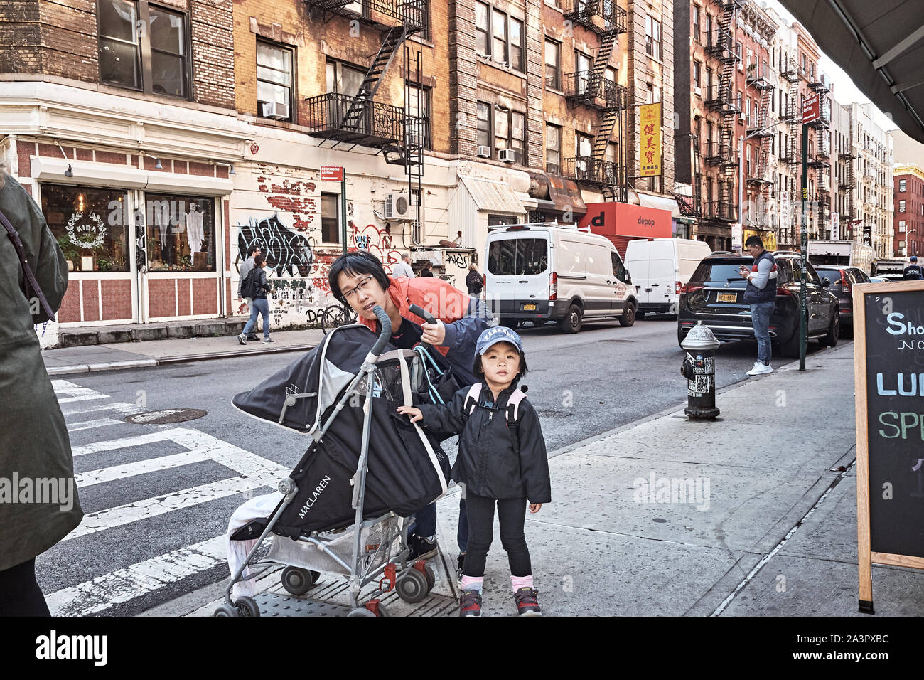 New York City street photography Stock Photo - Alamy