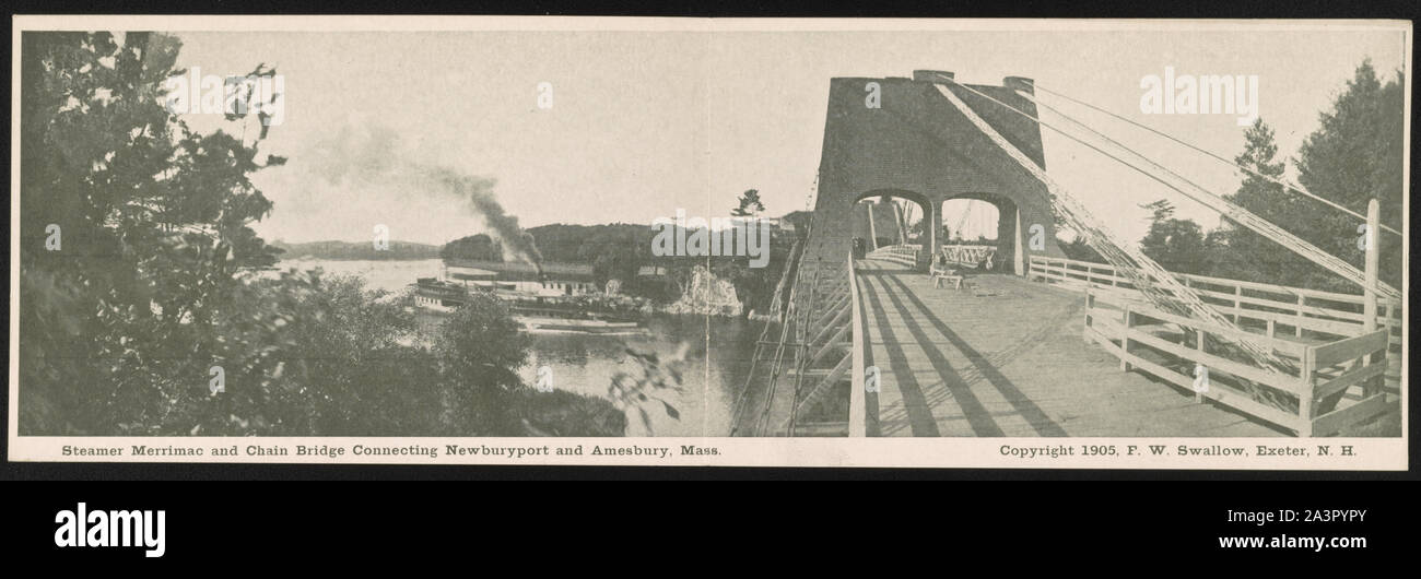 Newburyport chain bridge hi-res stock photography and images - Alamy