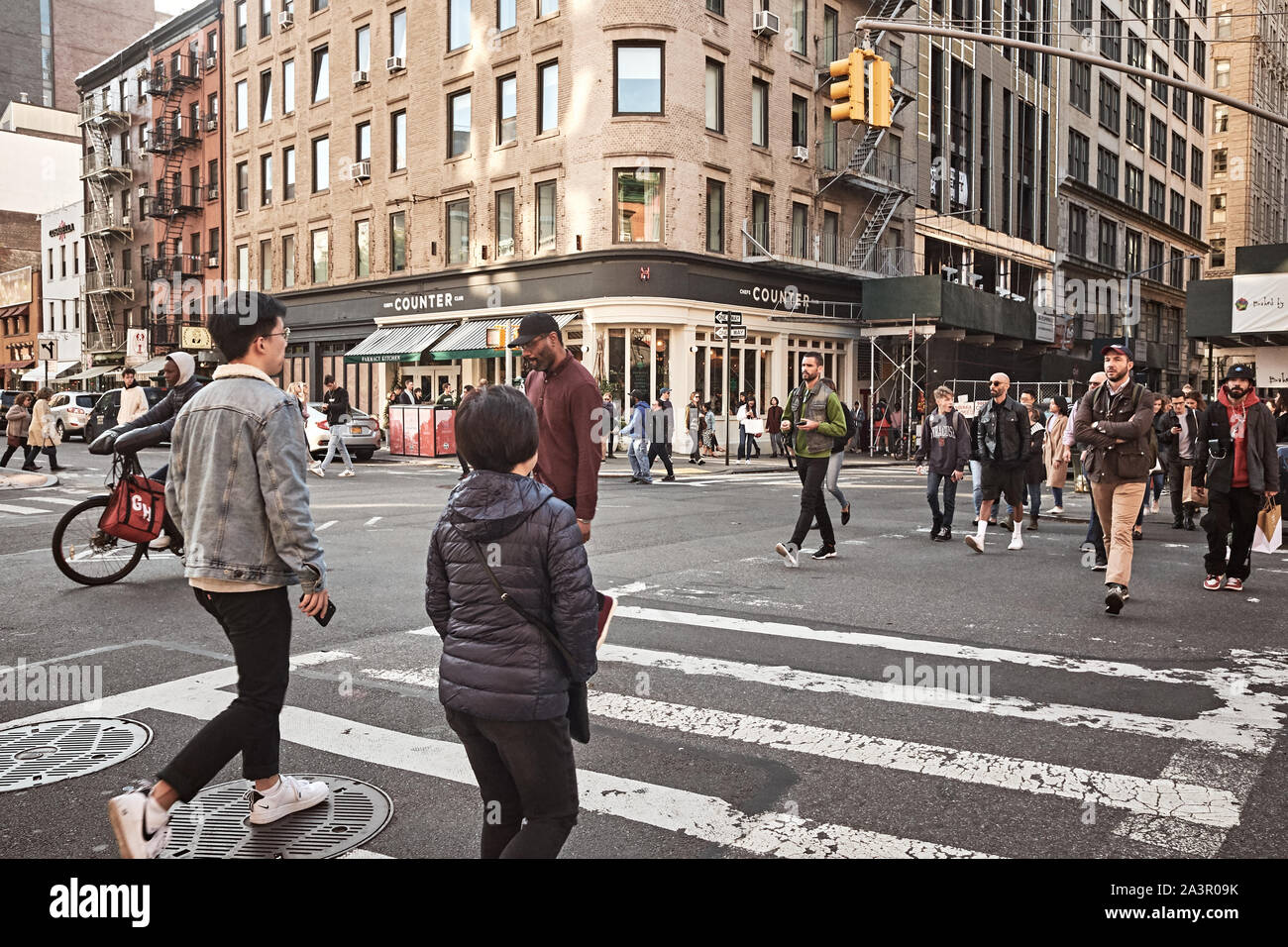 New York City street photography Stock Photo - Alamy