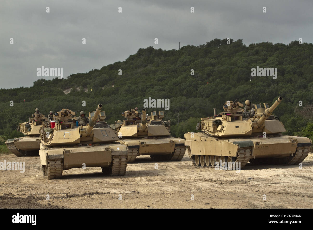 Soldiers assigned to 2nd Armored Brigade Combat Team, 1st Cavalry ...