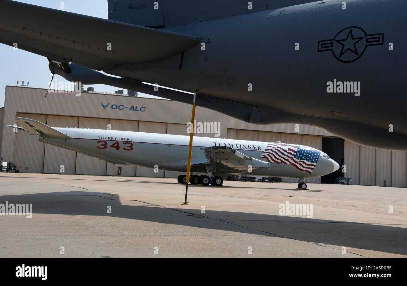 Boeing EC-135E 'Looking Glass' aircraft, serial # 61-0329, shown after ...