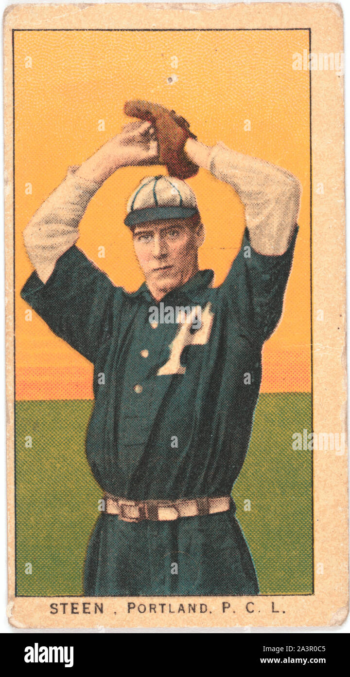 Steen, Portland Team, baseball card portrait Stock Photo - Alamy