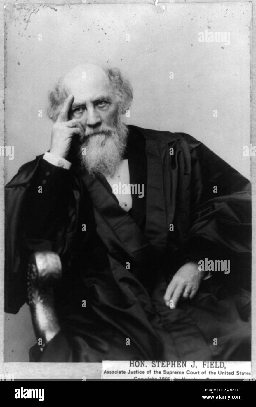 Stephen Johnson Field, 1816-1899 Stock Photo - Alamy