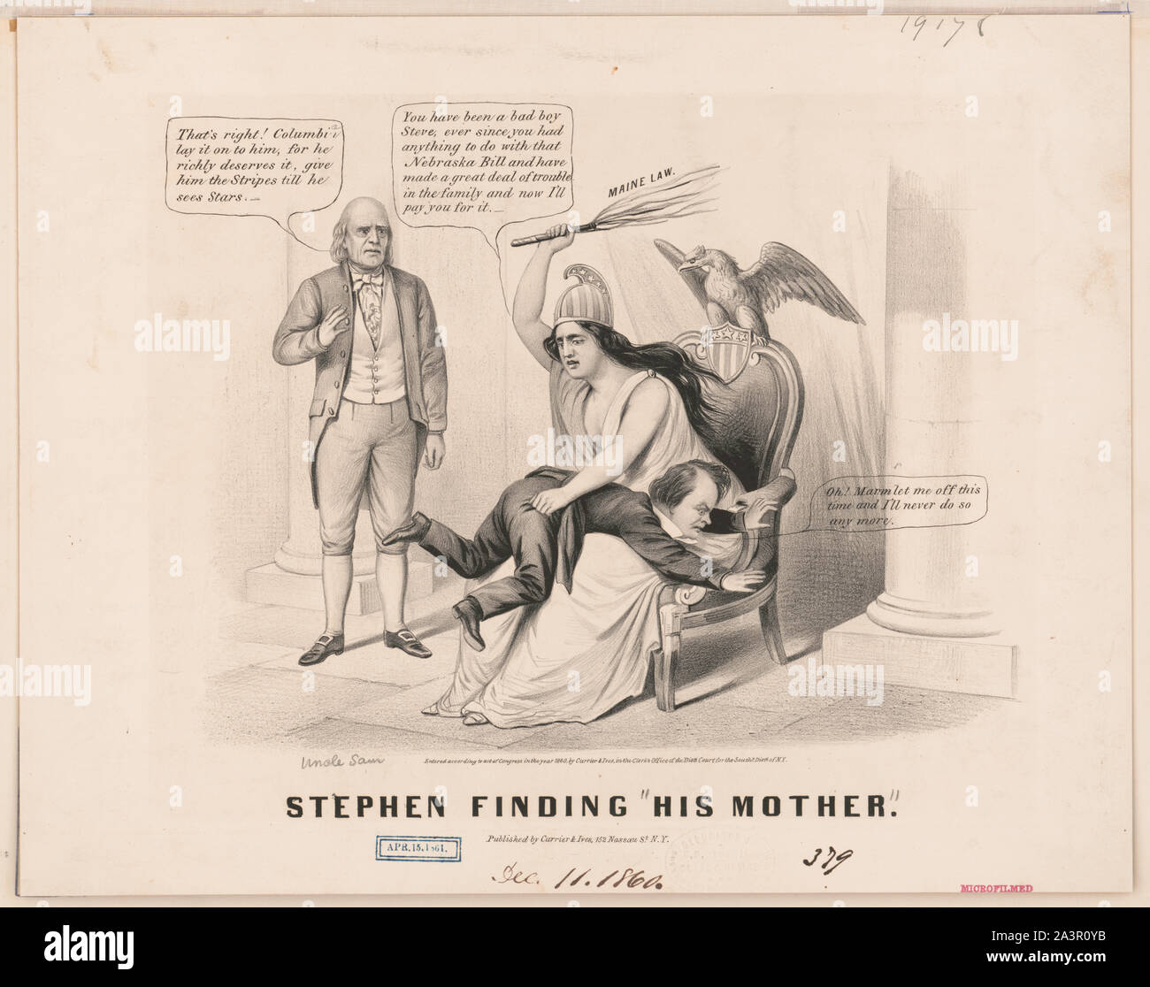 Stephen finding his mother Stock Photo - Alamy