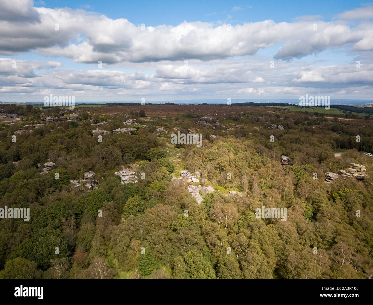 Aerial view harrogate hi-res stock photography and images - Alamy