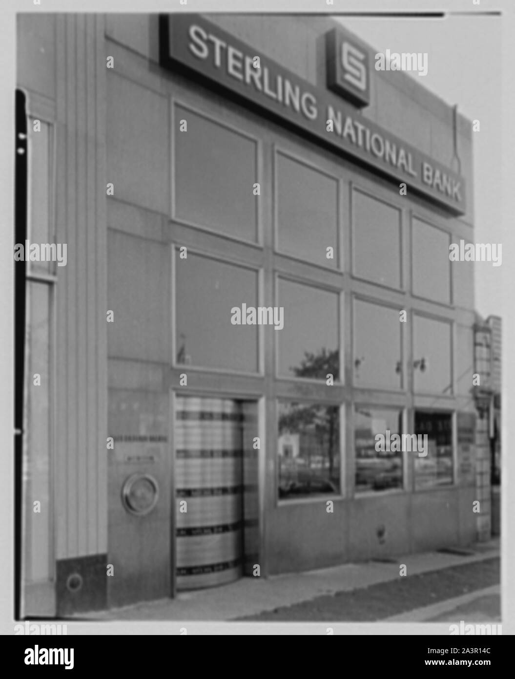 National bank branch Black and White Stock Photos & Images - Alamy