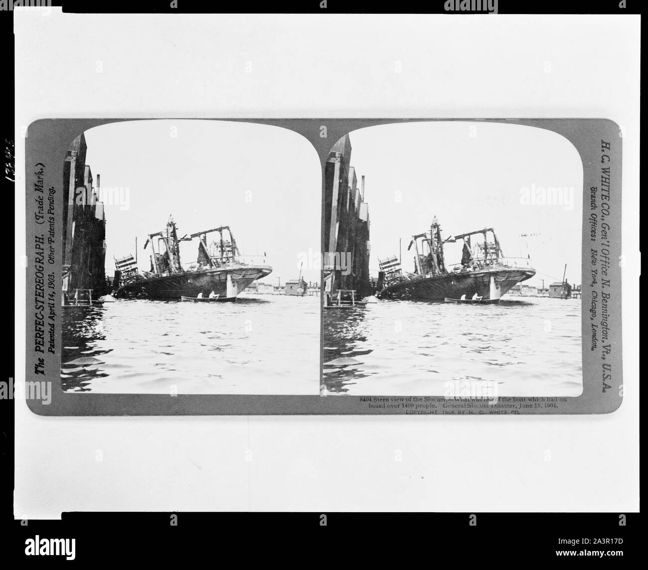 Stern view of the Slocum. What was left of the boat which had on board ...