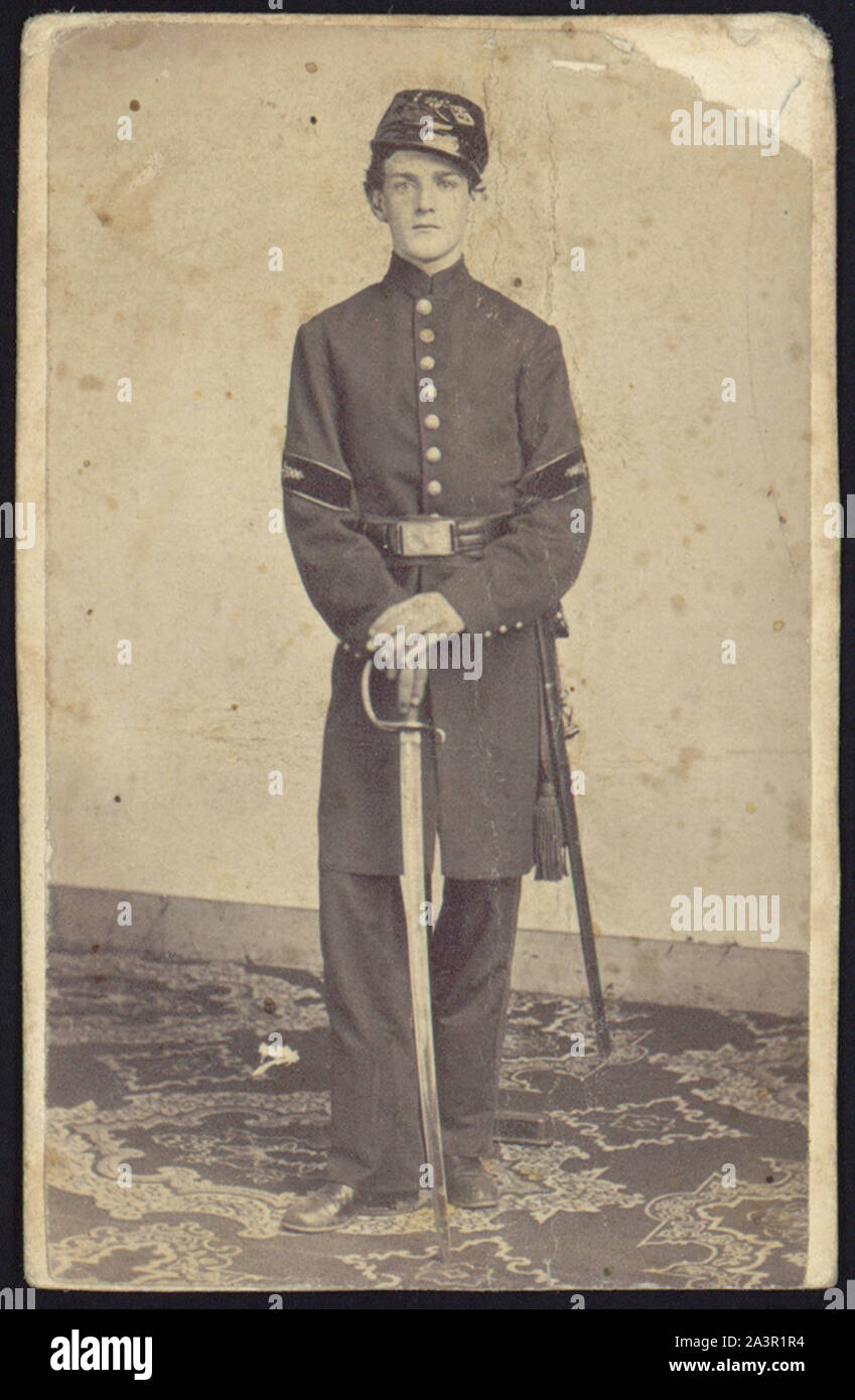 Steward Beach, full-length studio portrait, standing, facing front ...
