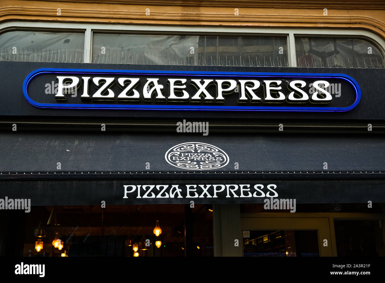 A branch of Pizza Express in central London. According to the reports ...