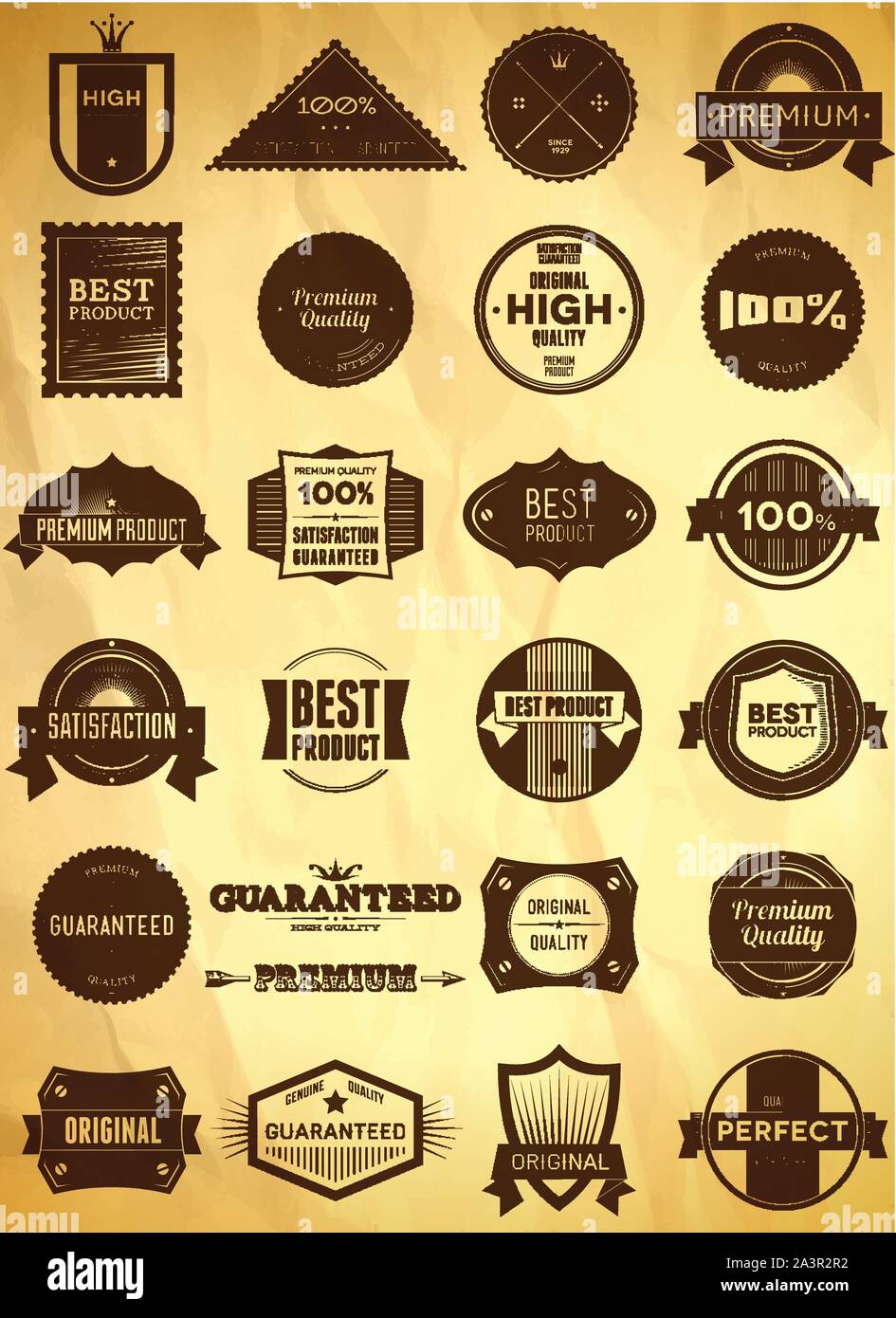 Vintage labels. Big collection 3 Stock Vector Image & Art - Alamy
