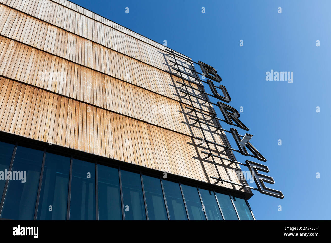The modern façade of The Burke Museum greets visitors to a preview on ...