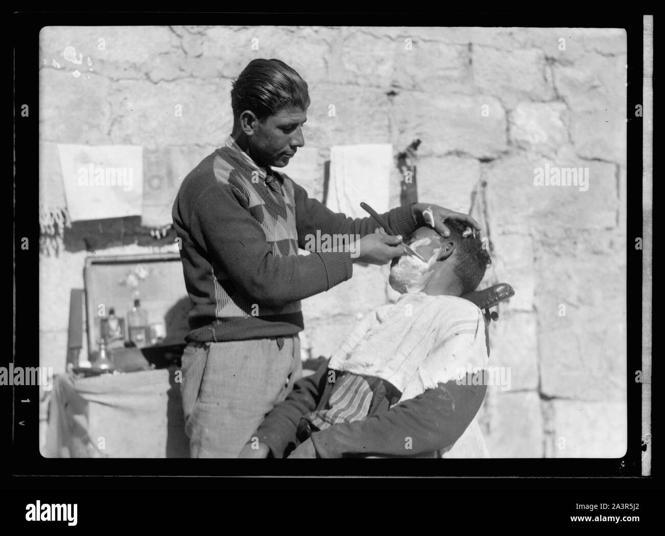 Barber street Black and White Stock Photos & Images - Alamy