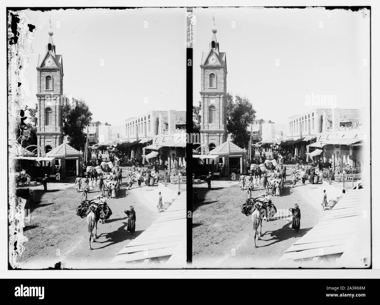 Street view in port Black and White Stock Photos & Images - Alamy
