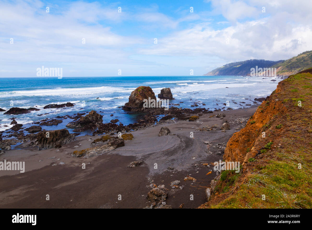 Westport-Union Landing State Beach, CA Stock Photo - Alamy
