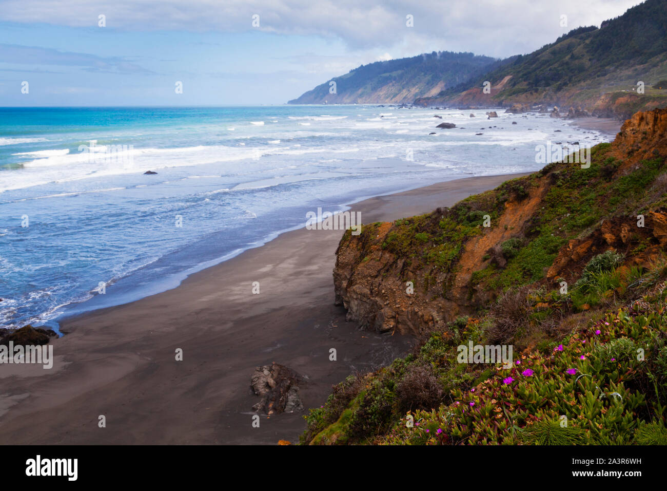 Westport-Union Landing State Beach, CA Stock Photo - Alamy