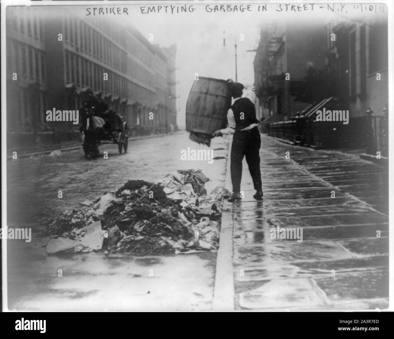 Clean the street Black and White Stock Photos & Images - Alamy