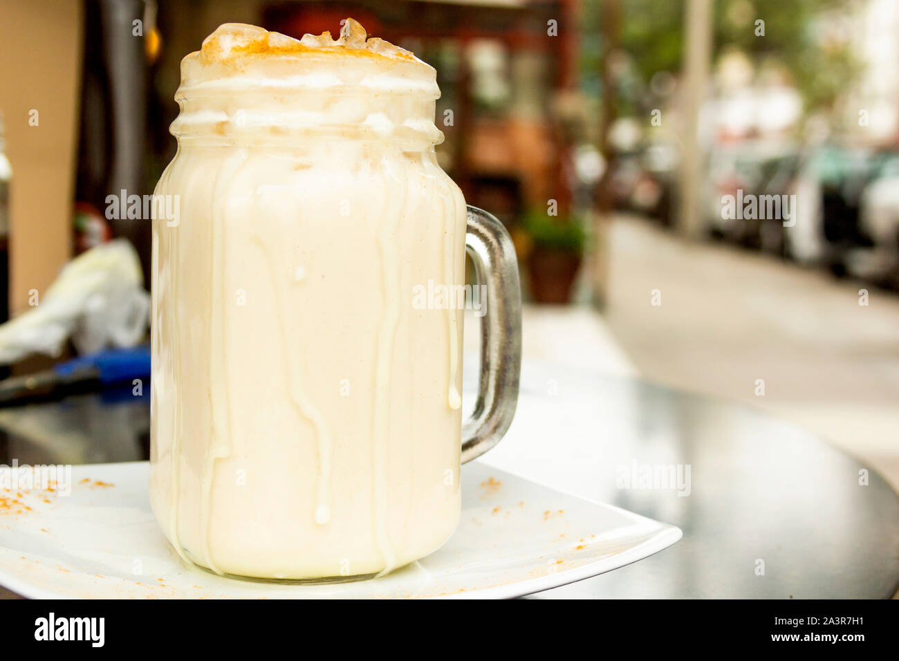 Rice milk typical dessert hi-res stock photography and images - Alamy