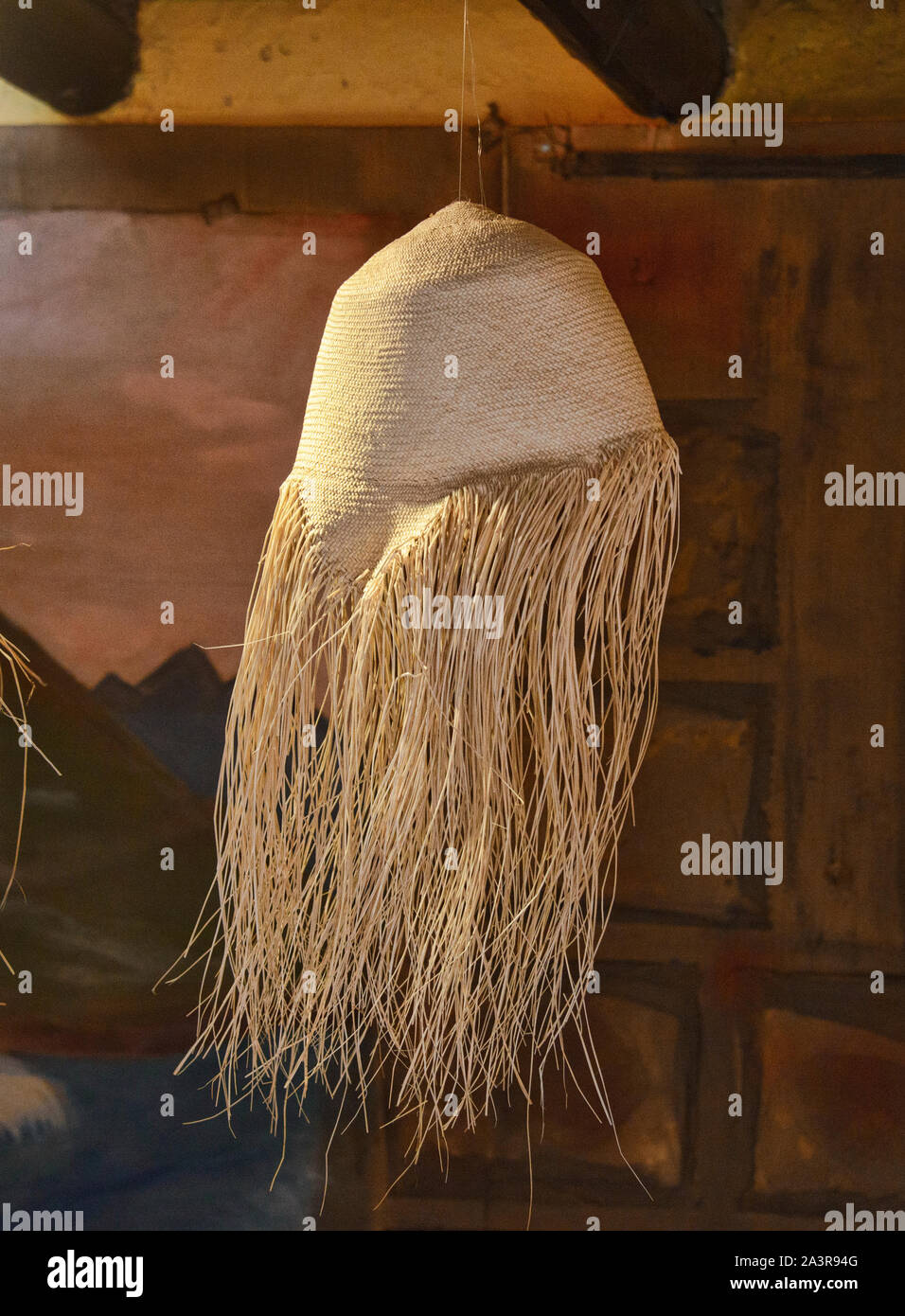 Traditional Panama hats (paja toquilla), which actually come from ...