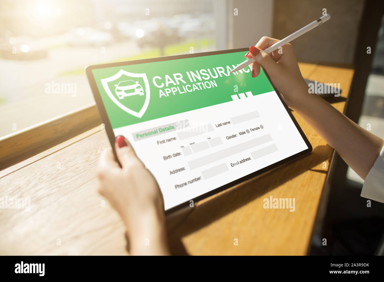 Insurance application hi-res stock photography and images - Alamy
