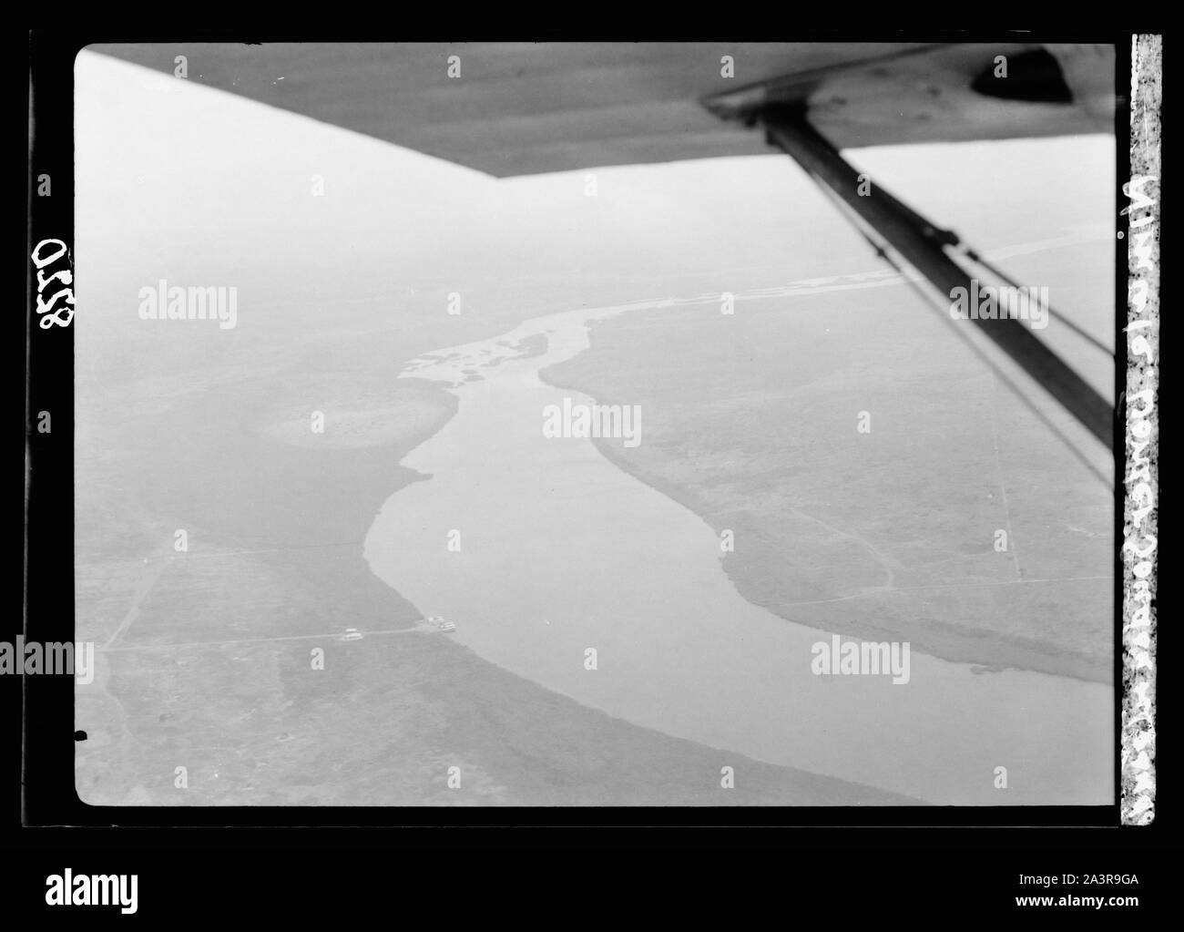 Sudan. Juba to southern border of Sudan. Air view. Nimule on the Nile ...