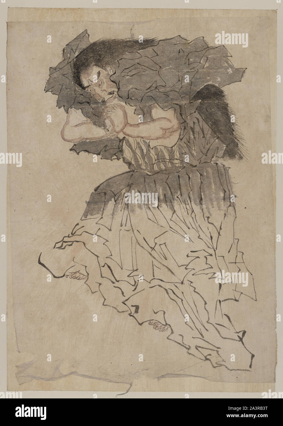 Sugawara no michizane Stock Photo - Alamy