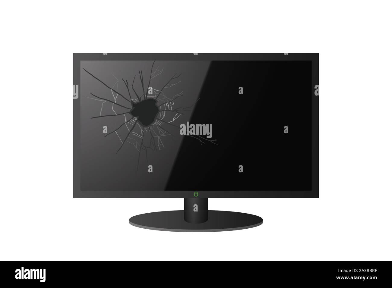 Smash screen Stock Vector Images - Alamy