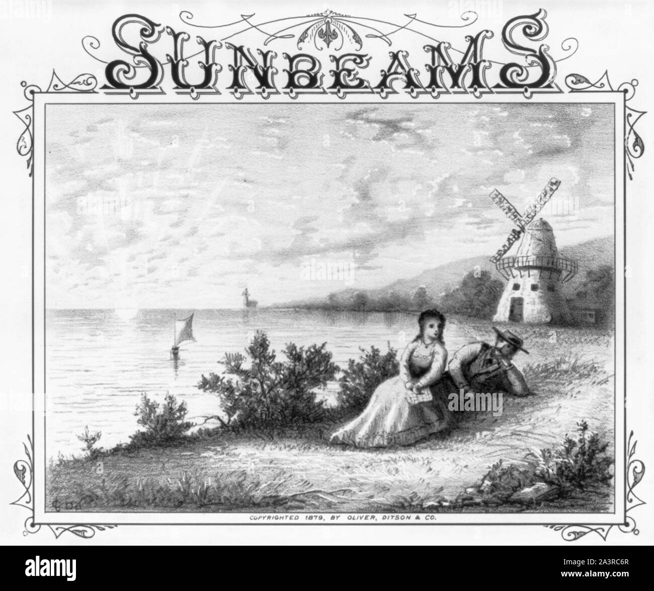 Sunbeams Black and White Stock Photos & Images - Alamy