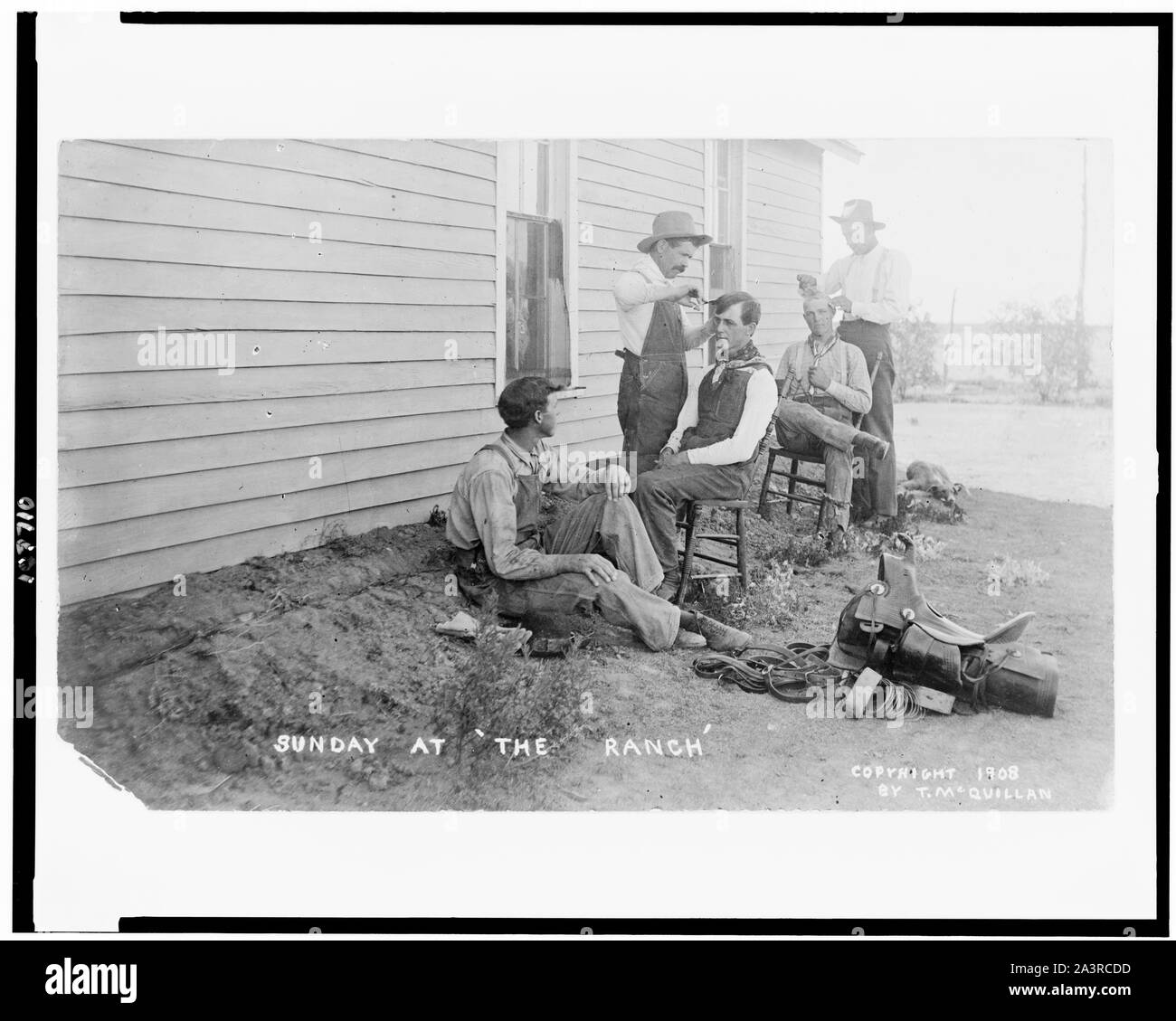 Sunday at the Ranch Stock Photo - Alamy