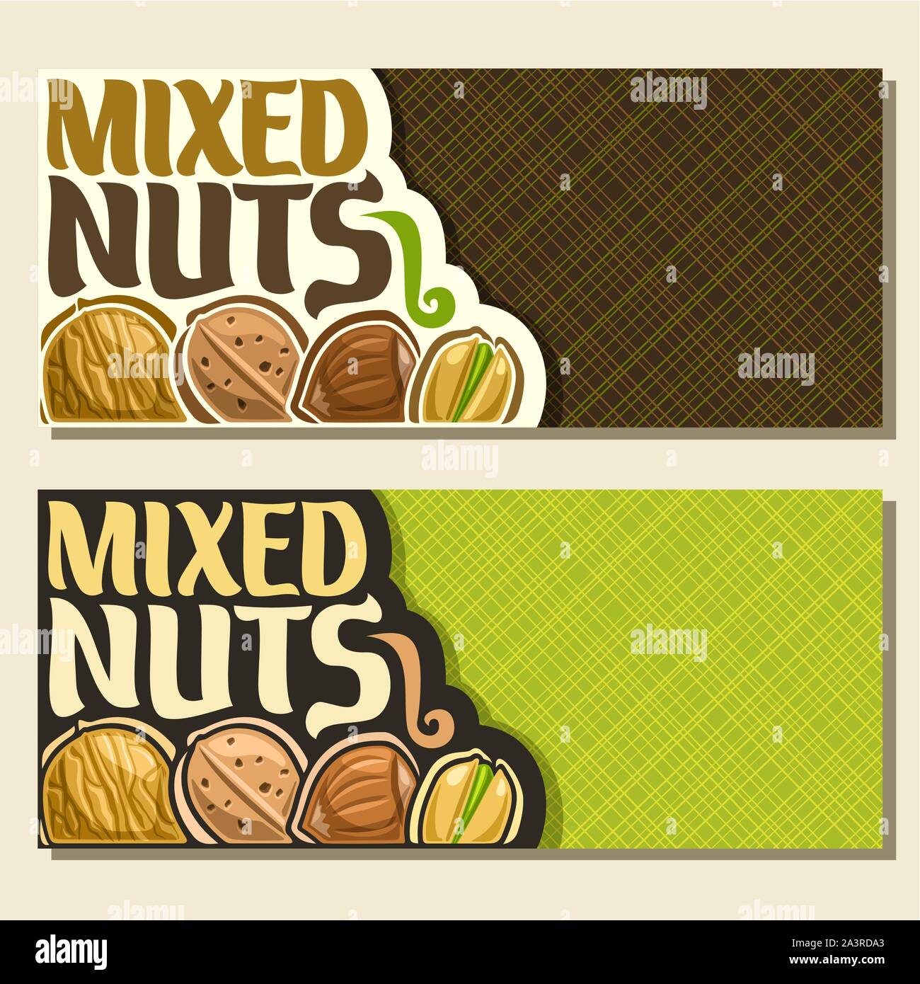 Row nuts Stock Vector Images - Alamy