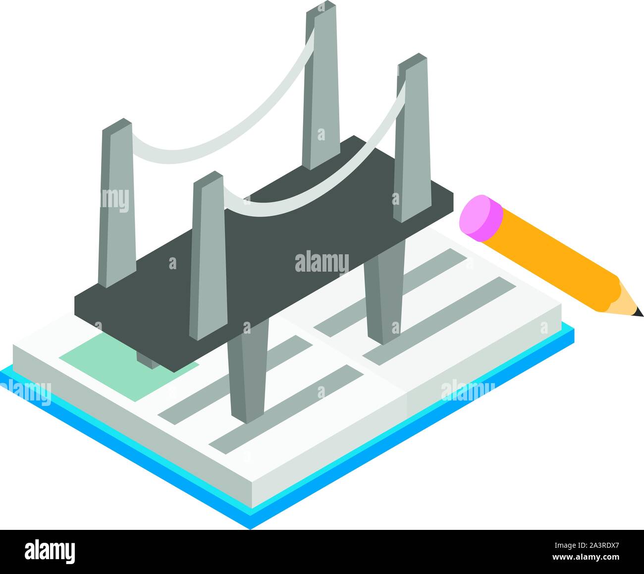 Architecture icon, isometric style Stock Vector Image & Art - Alamy