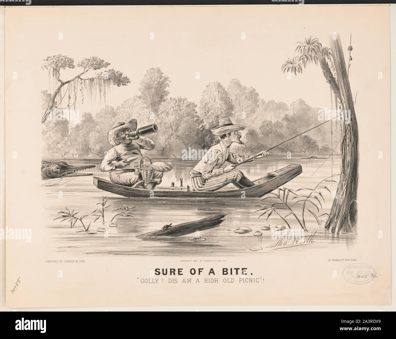 Sure of a bite Stock Photo - Alamy