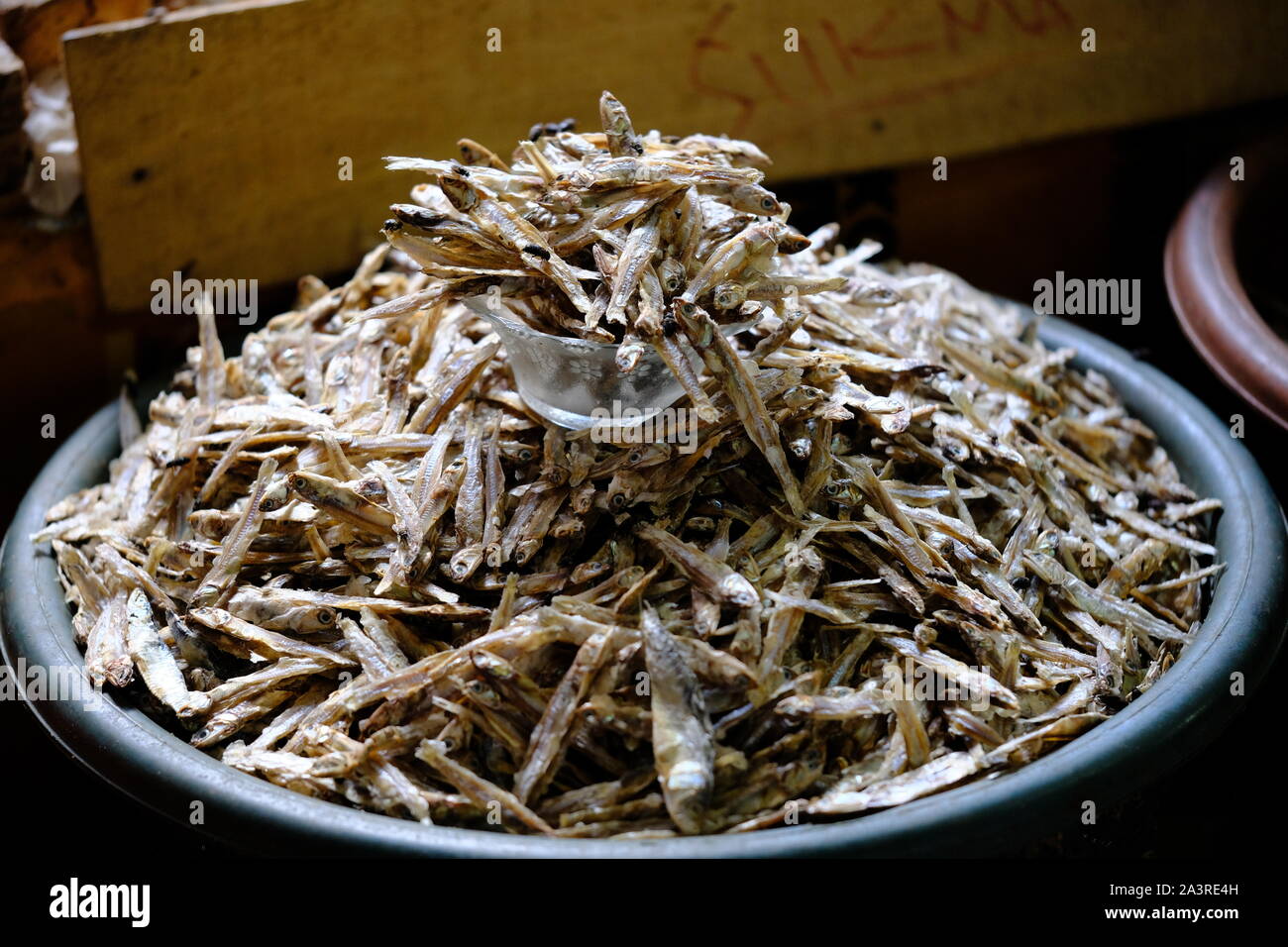 Indonesia Sumba Pasar Inpres Matawai - dried fish Stock Photo - Alamy