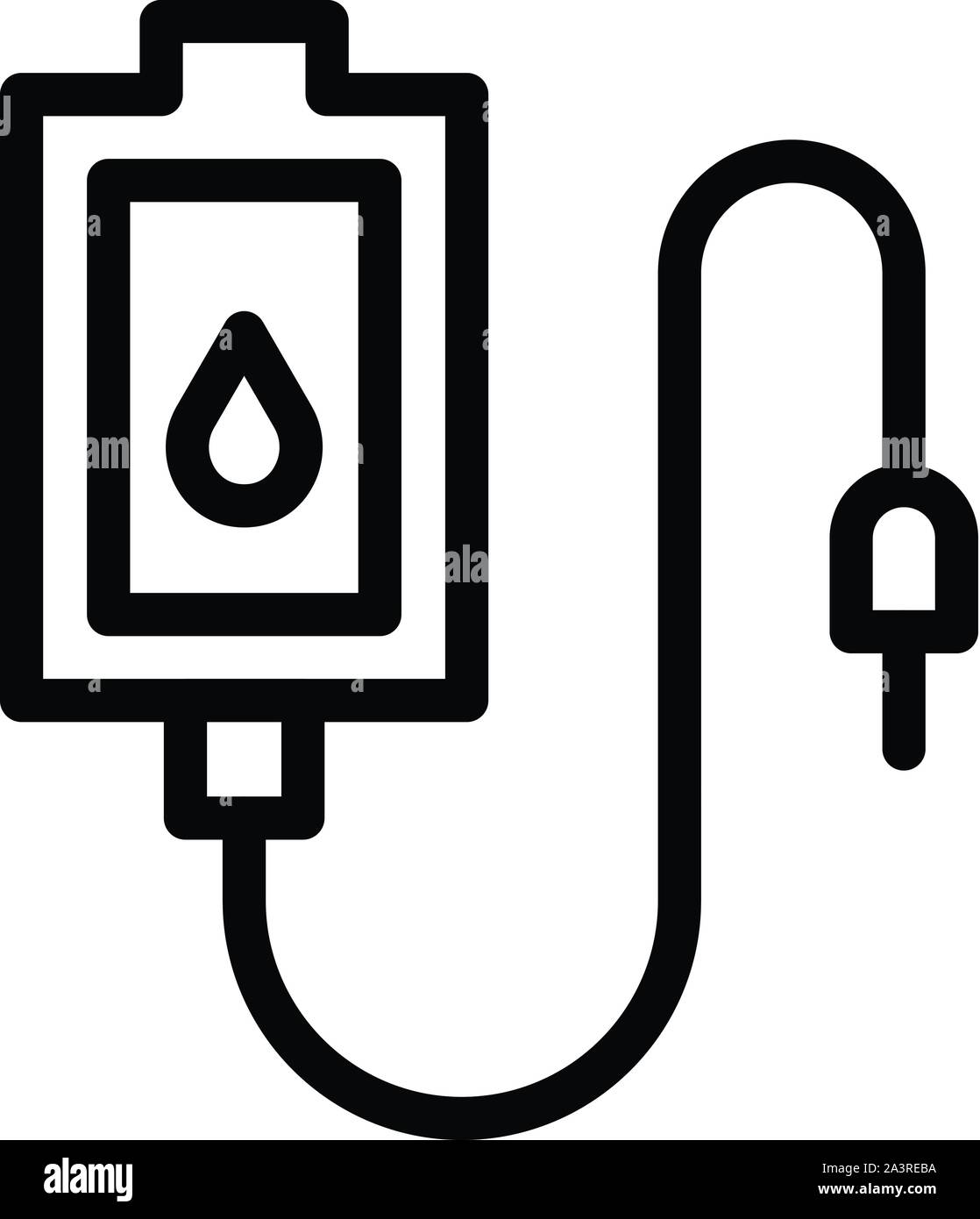 Blood package icon, outline style Stock Vector Image & Art - Alamy