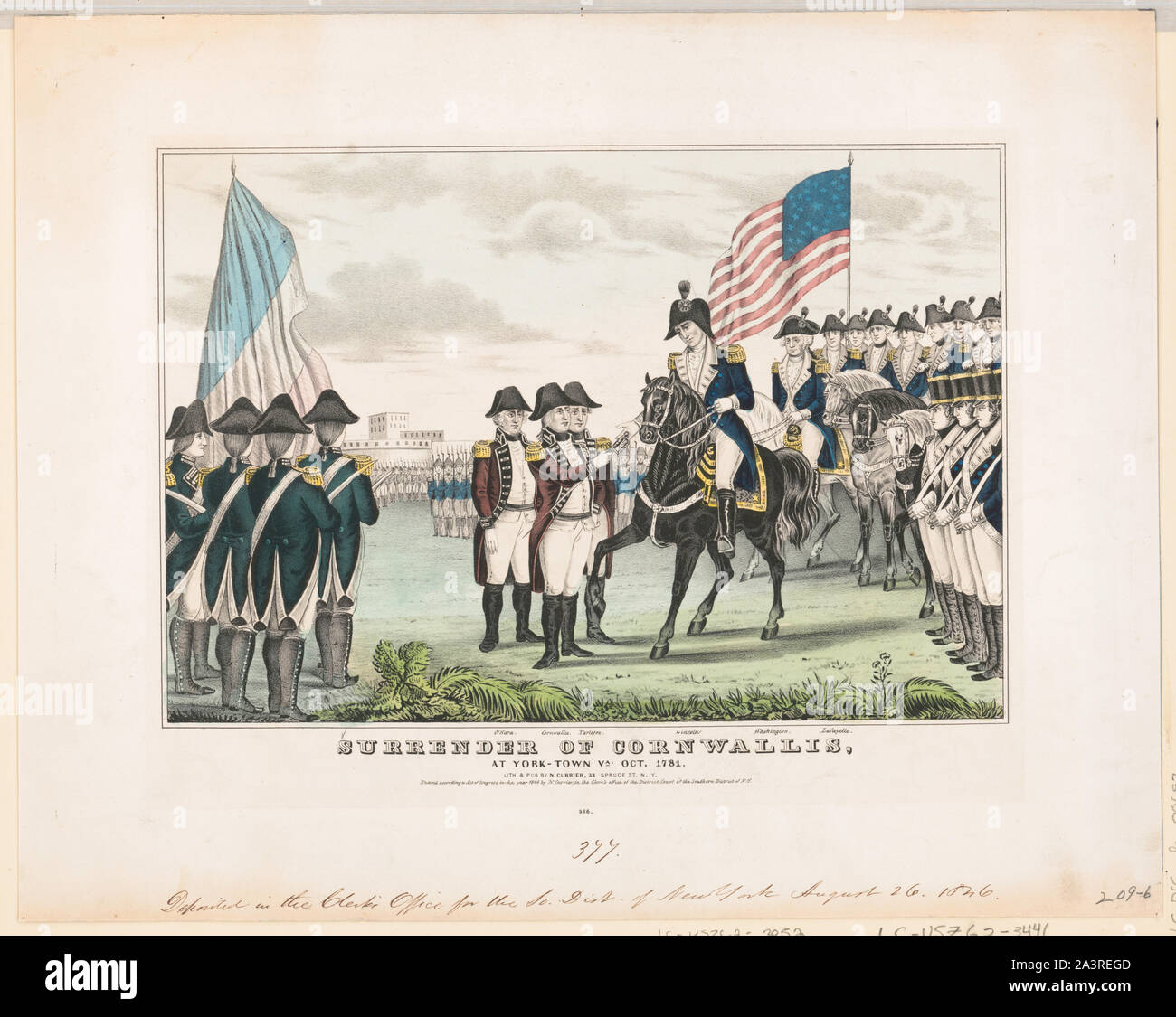 Surrender of cornwallis hi-res stock photography and images - Alamy