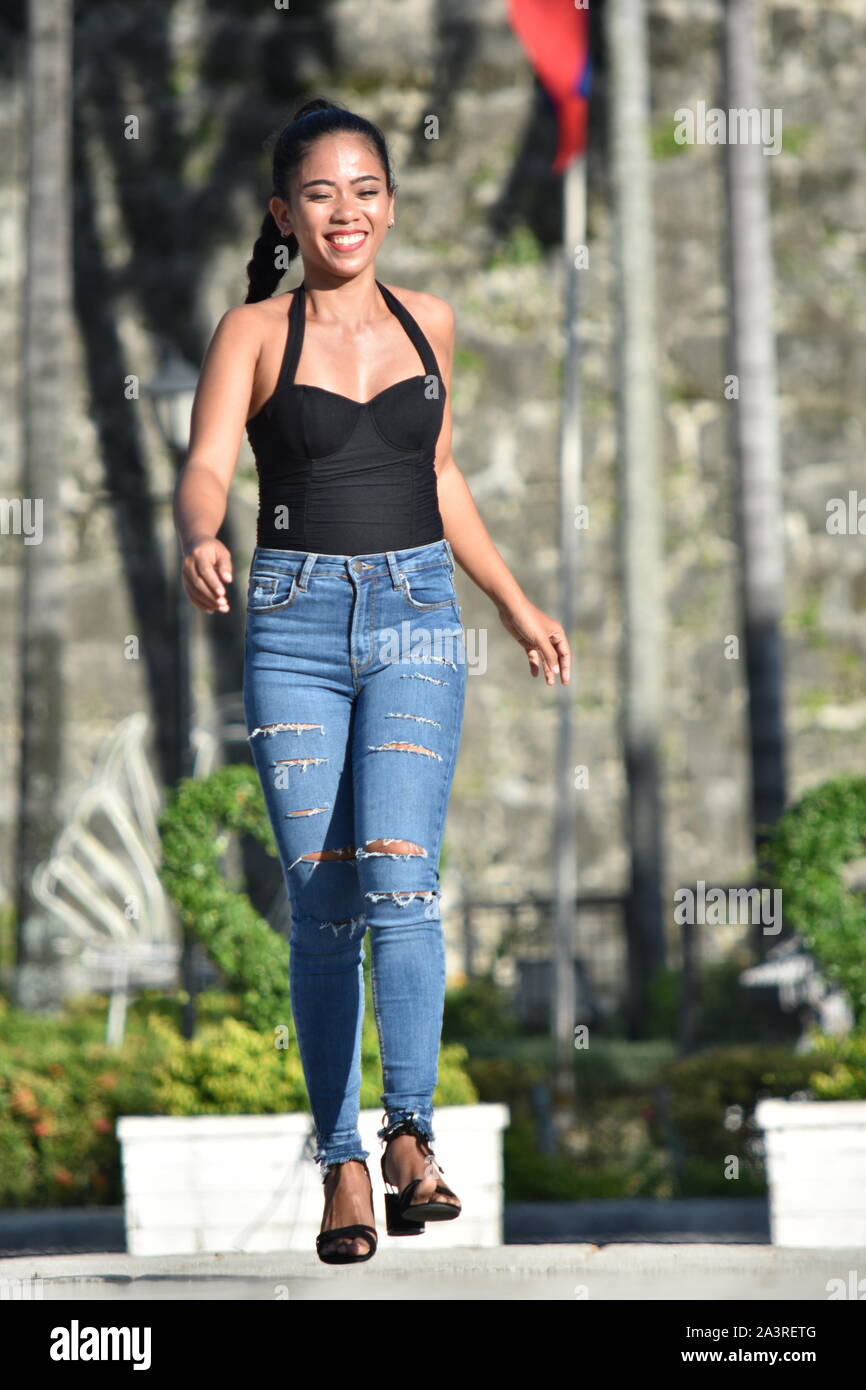 Beautiful women walking hi-res stock photography and images - Alamy