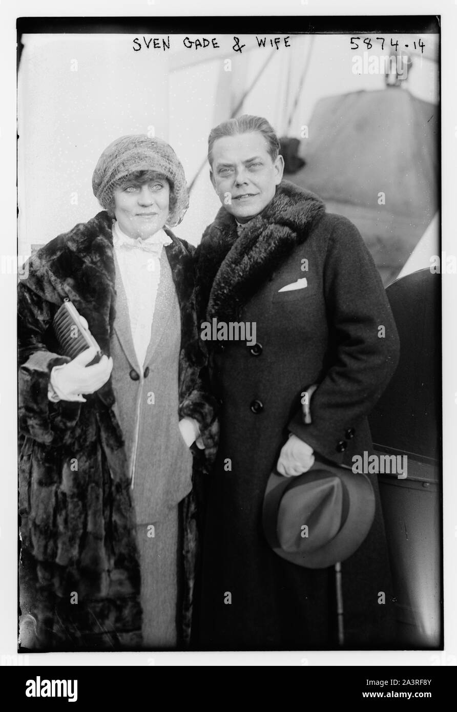 Sven Gade and wife Stock Photo - Alamy