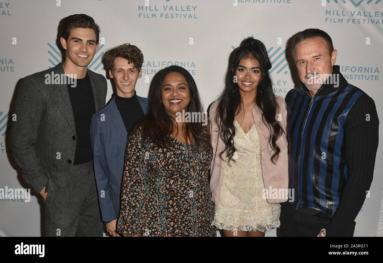 LARKSPUR, CA - OCTOBER 09: Gordon Winarick, Philip Labes, Prarthana ...