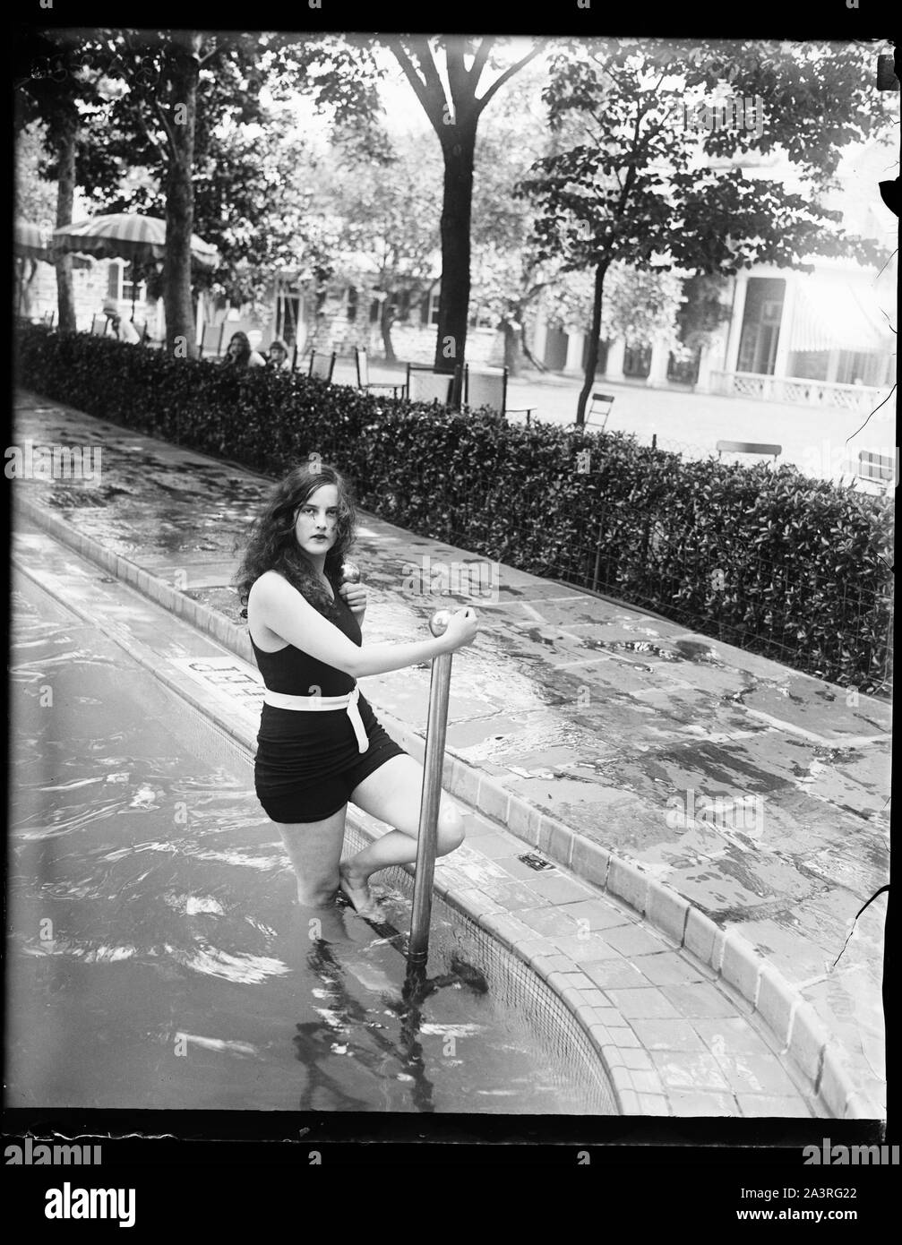 Swimming club history Black and White Stock Photos & Images - Alamy