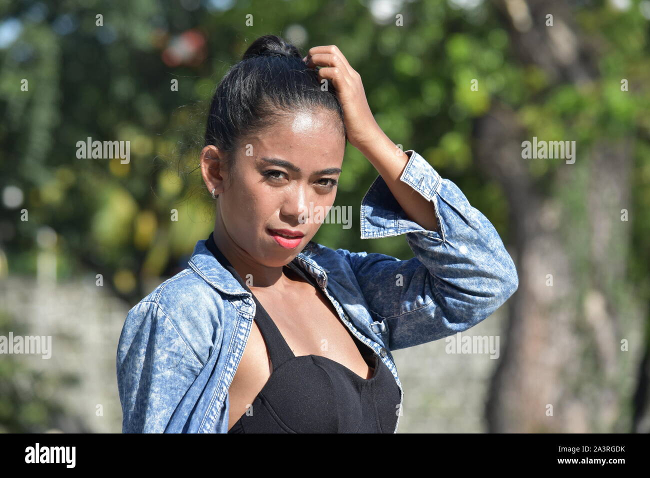 Beautiful diverse woman confusion hi-res stock photography and images ...