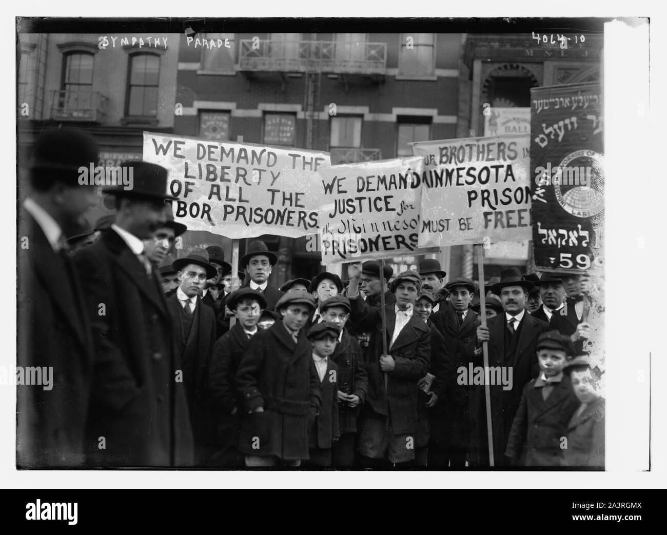 Labor protest 1916 hi-res stock photography and images - Alamy