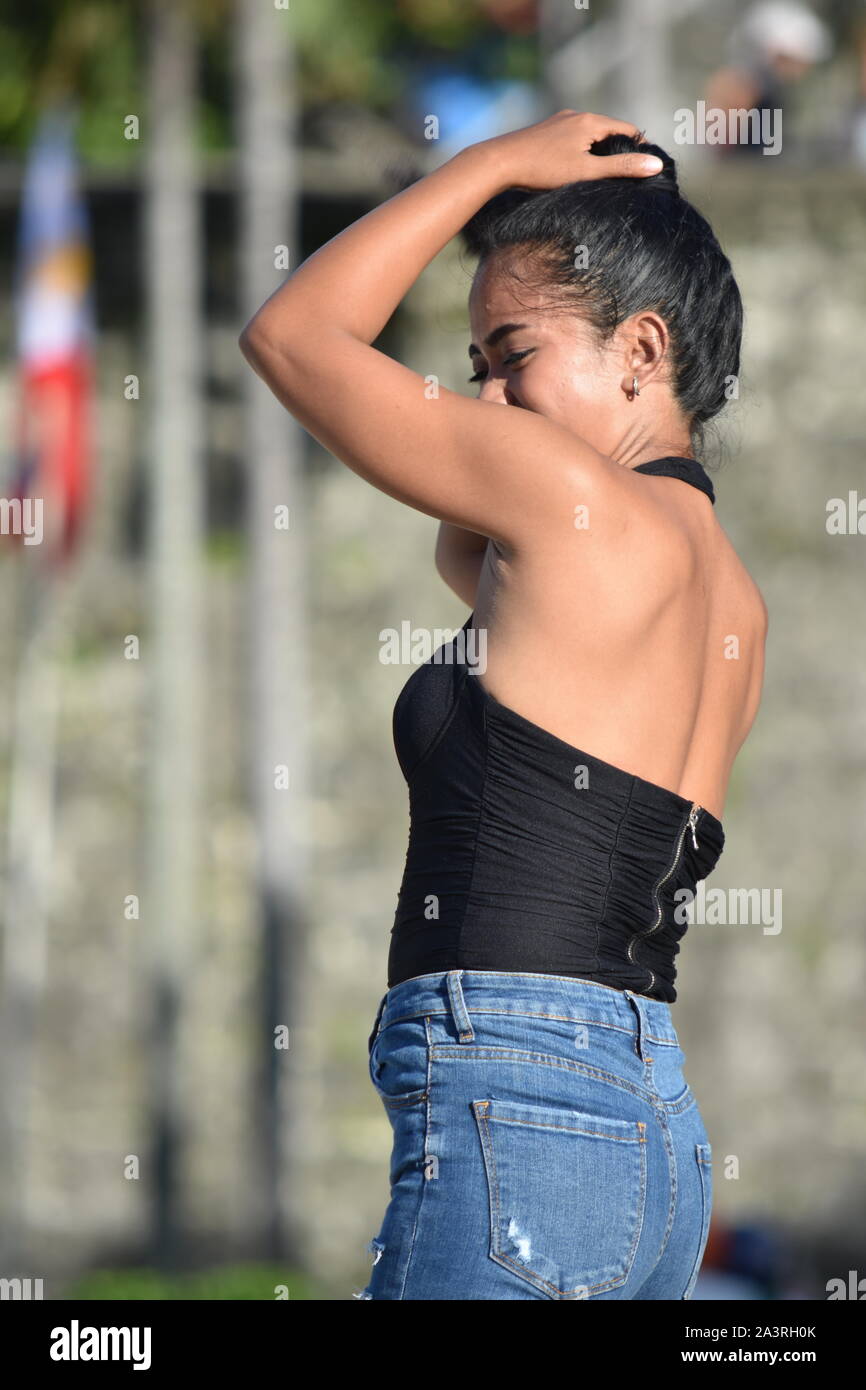 Skinny lady hi-res stock photography and images - Alamy