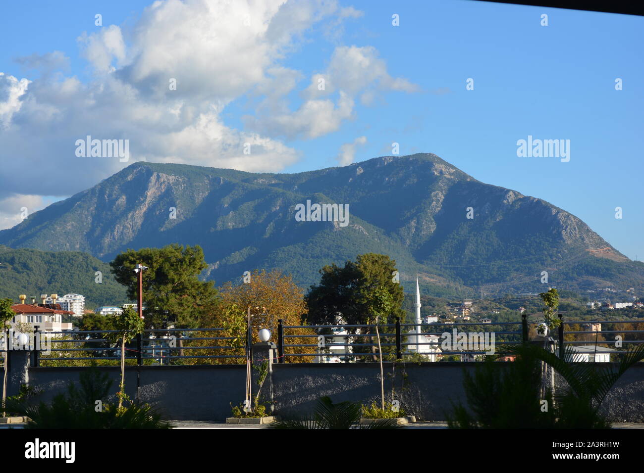 The natural landscape of Oba, Alanya in Turkey with its beautiful ...