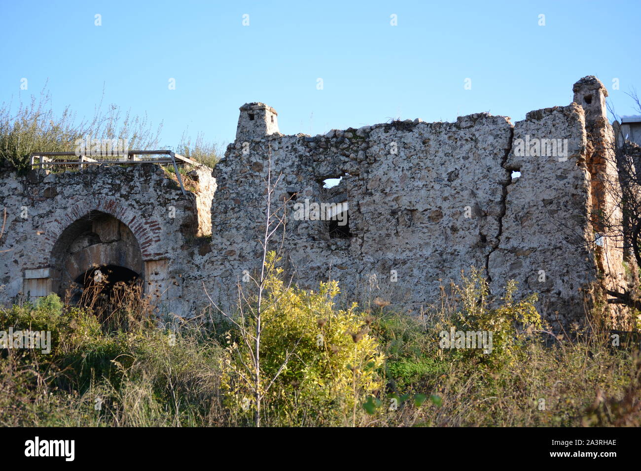 The natural landscape of Oba, Alanya in Turkey with its beautiful ...