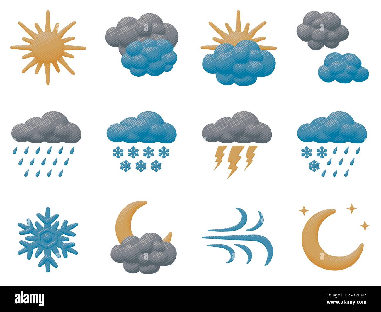 Weather Icons Vector